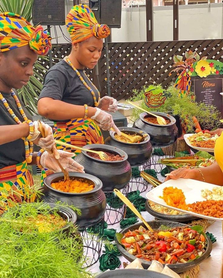 African Dishes - Catering
