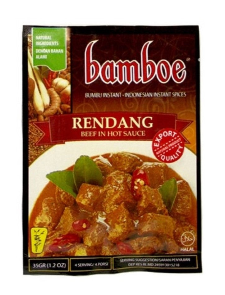 BAMBOE (RENDANG) INST. Spices for Beef Stew
