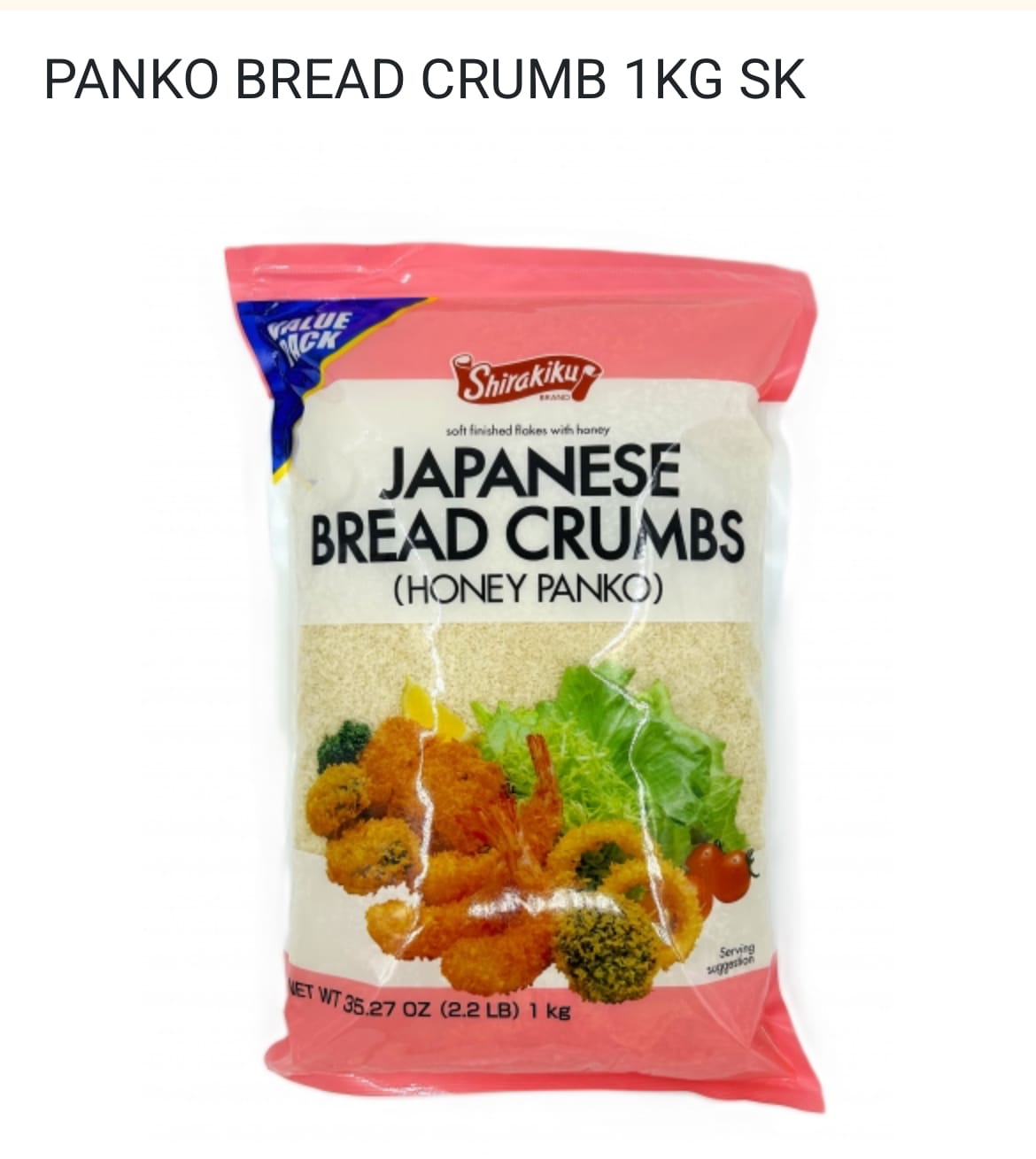 Panko Brand Crumb | Honey Panko 1Kg