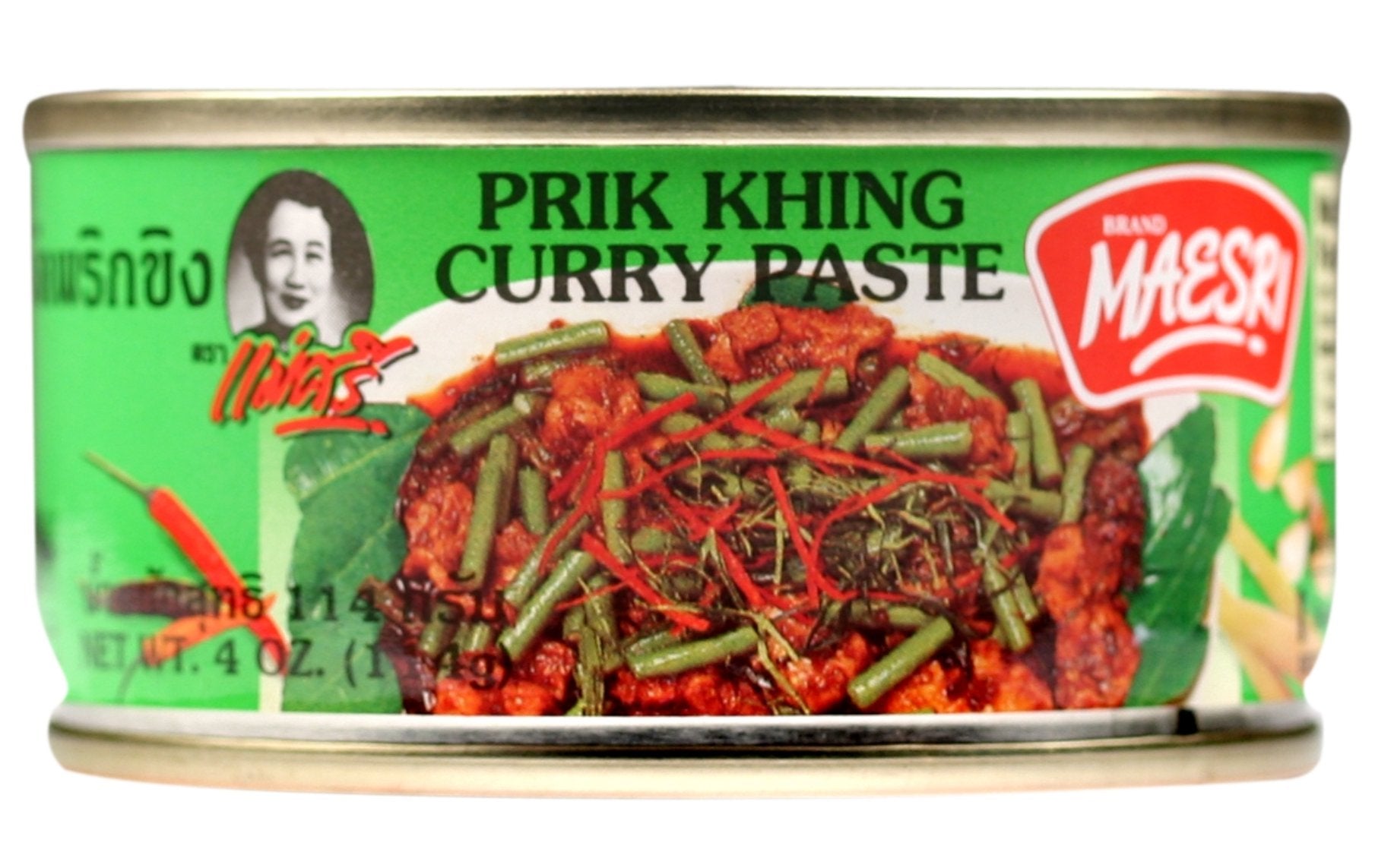 Prik Khing Curry Paste|Mae Sri|4 OZ